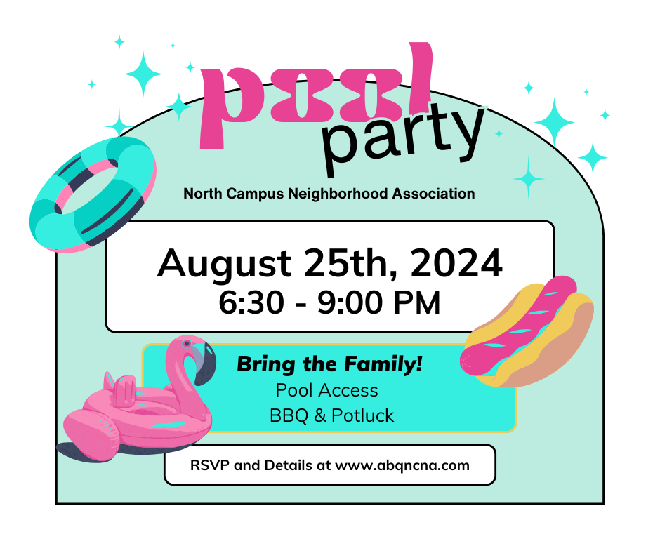 RSVP for the NCNA Pool Party – Sunday August 25th 6:30 – 9:00 PM ...